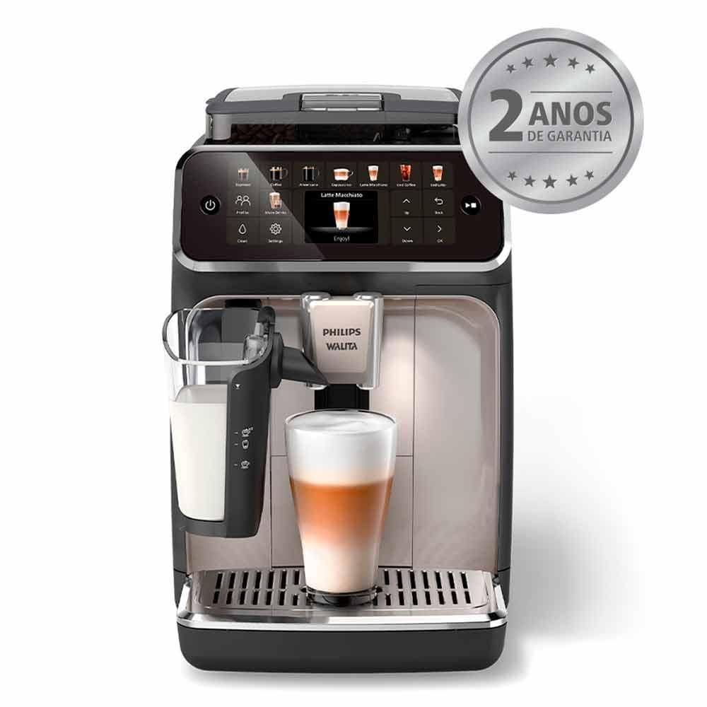 Cafeteira Espresso Superautomatica LatteGo Serie 5500 Philips Walita ...