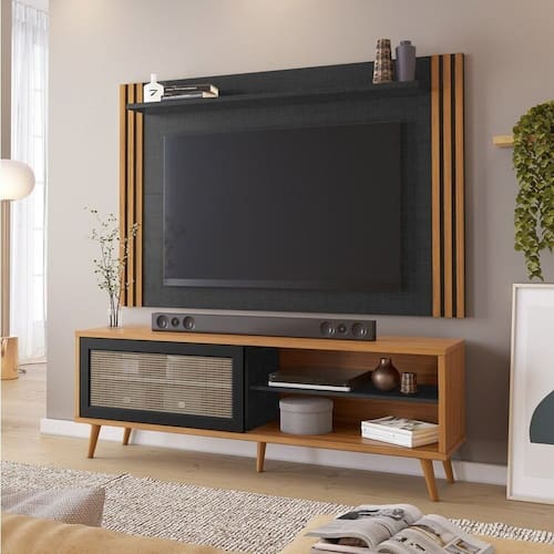 Rack com Painel para Tv até 65 Polegadas | Ponto