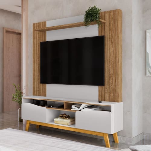 Estante Home Frisado para TV Até 75 | Ponto