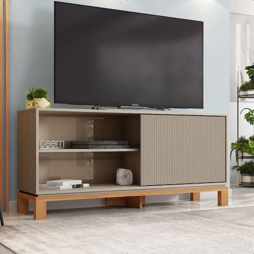 Bancada Rack Para Até 45 Polegadas Jace | Ponto