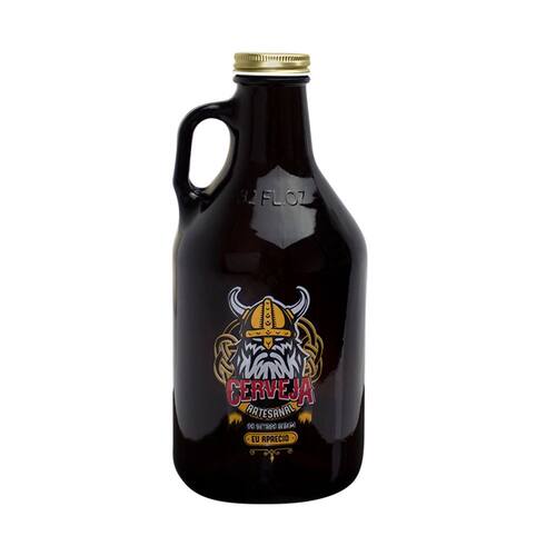 Garrafa Cerveja Artesanal Growler Barbaro Vidro | Ponto