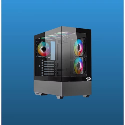 Gabinete Gamer Redragon Reflect Pro Preto | Ponto