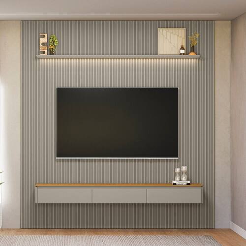 Painel Ripado para TV até 85 Polegadas | Ponto