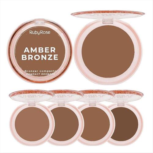 Ruby Rose Bronzer Compacto Amber Hbm202 | Ponto