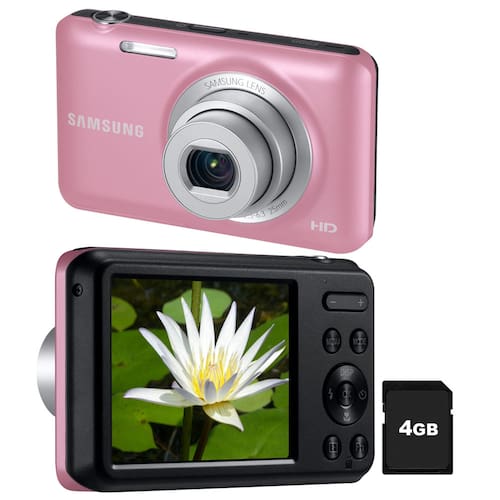 Câmera Digital Samsung ES95 Rosa, 16.1MP, | Ponto