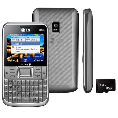 Celular Desbloqueado LG Tri Chip C333 | Ponto