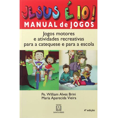 Livro - Jesus é 10! Manual de Jogos: Jogos | Ponto