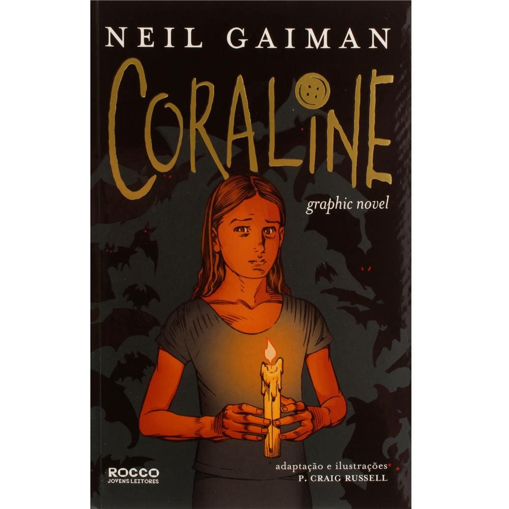 Livro coraline capa dura | Ponto