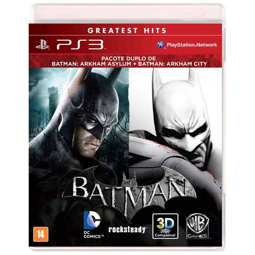 Jogo Bundle Batman Arkham Asylum + Batman | Ponto