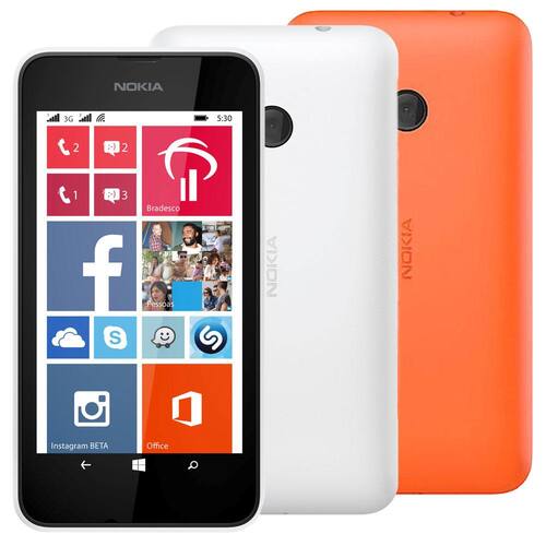 Smartphone Nokia Lumia 530 Dual Branco | Ponto