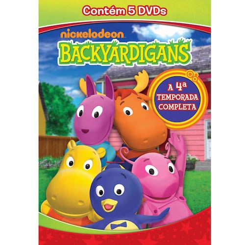 DVD - Backyardigans: 4ª Temporada - 5 Discos | Ponto