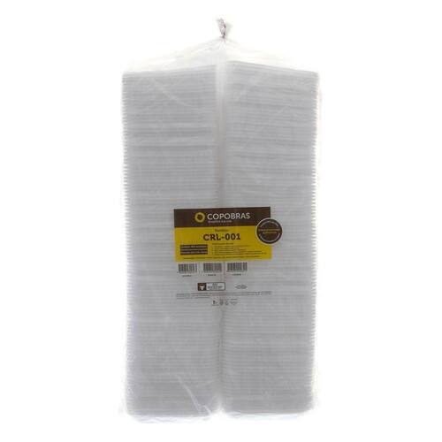 Bandeja de Isopor Branca CRL-001 com 400 Unidades | Ponto