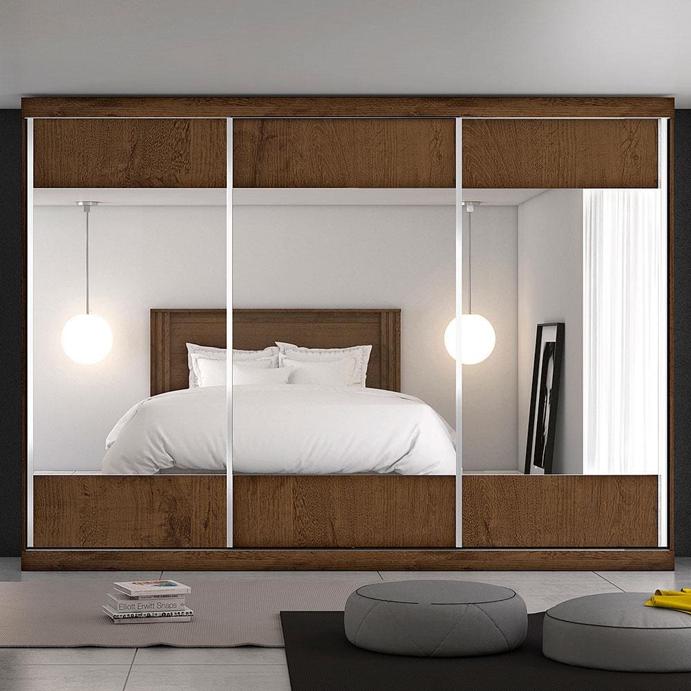 Guarda roupa europa milano 100 mdf | Pontofrio