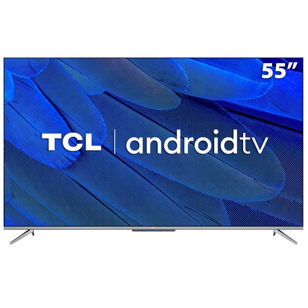 Smart tv led 55 uhd 4k tcl 55p65us com hdr wi fi integrado dolby audio ...