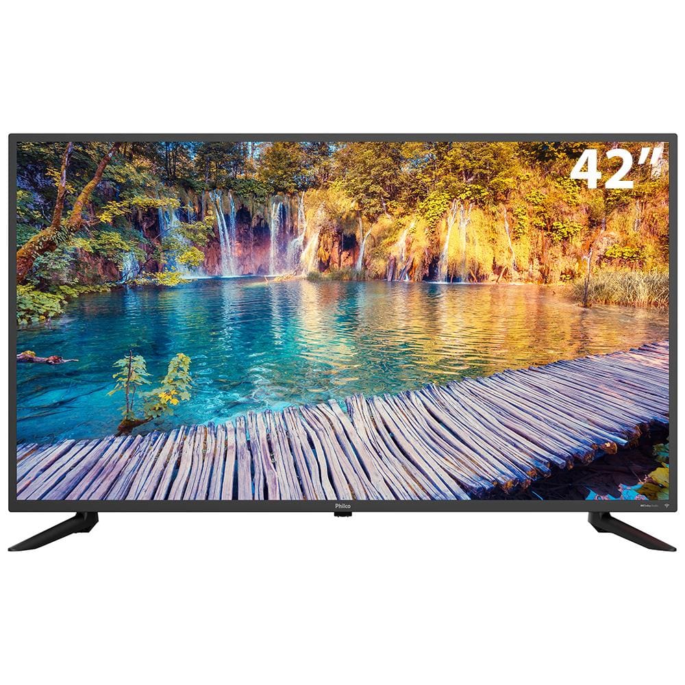 Tela smart tv philco 42 polegadas Black Friday | Concorra a 1M de reais