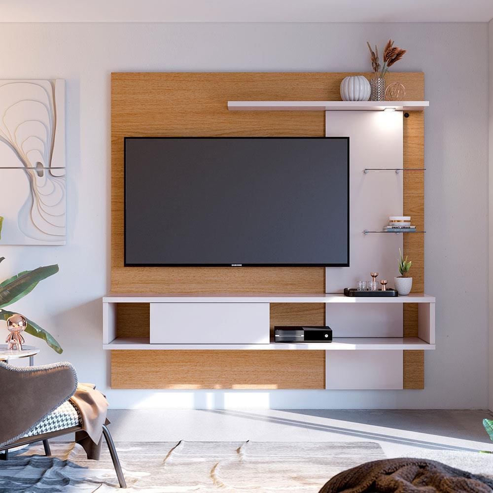 Estante home suspensa tv 50 polegadas | Pontofrio