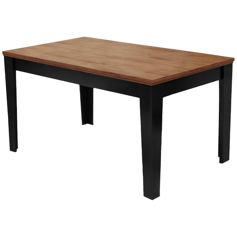 Mesa retangular com 2 babquinhos | Pontofrio