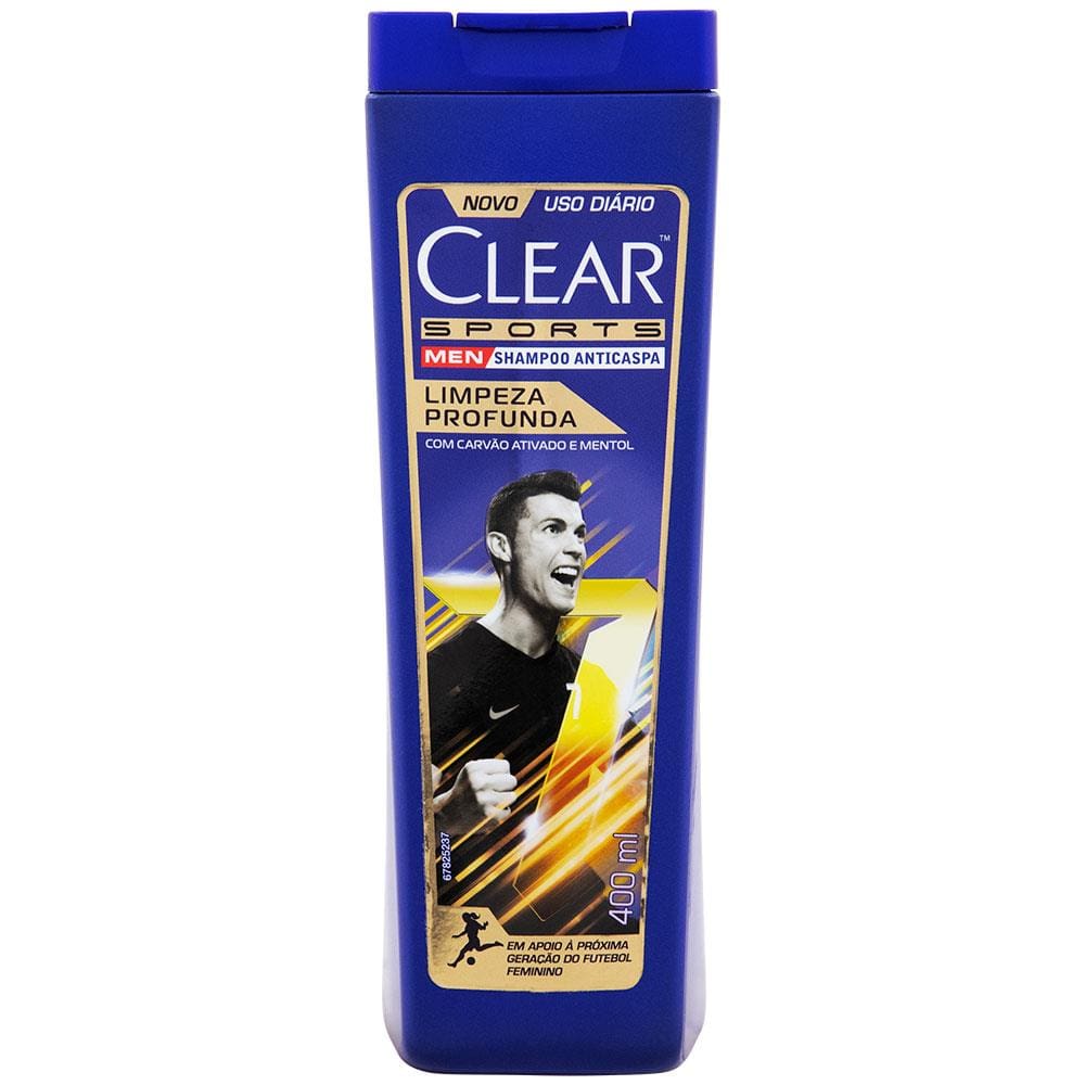 Shampoo clear men 400ml caixa fechada | Ponto