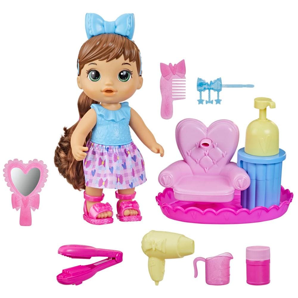 Boneca baby alive sudsy styling morena | Pontofrio