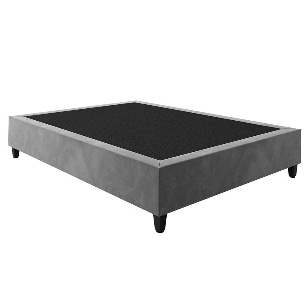 Base box casal veludo | Pontofrio