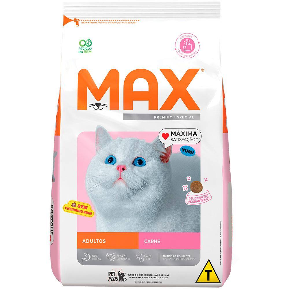 Racao caes max premium adultos selection carne e frango 20kg | Pontofrio