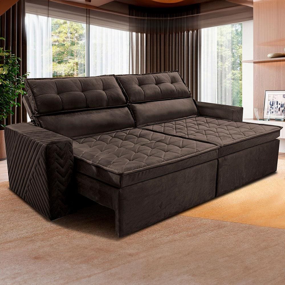 Modelos sofa cama reclinavel | Pontofrio