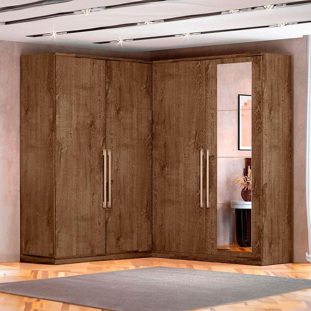 Guarda roupa canto por modelos | Pontofrio