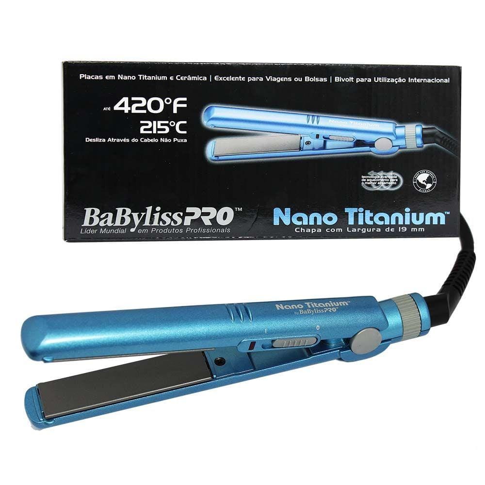 Prancha nano titanium pro mondial | Pontofrio