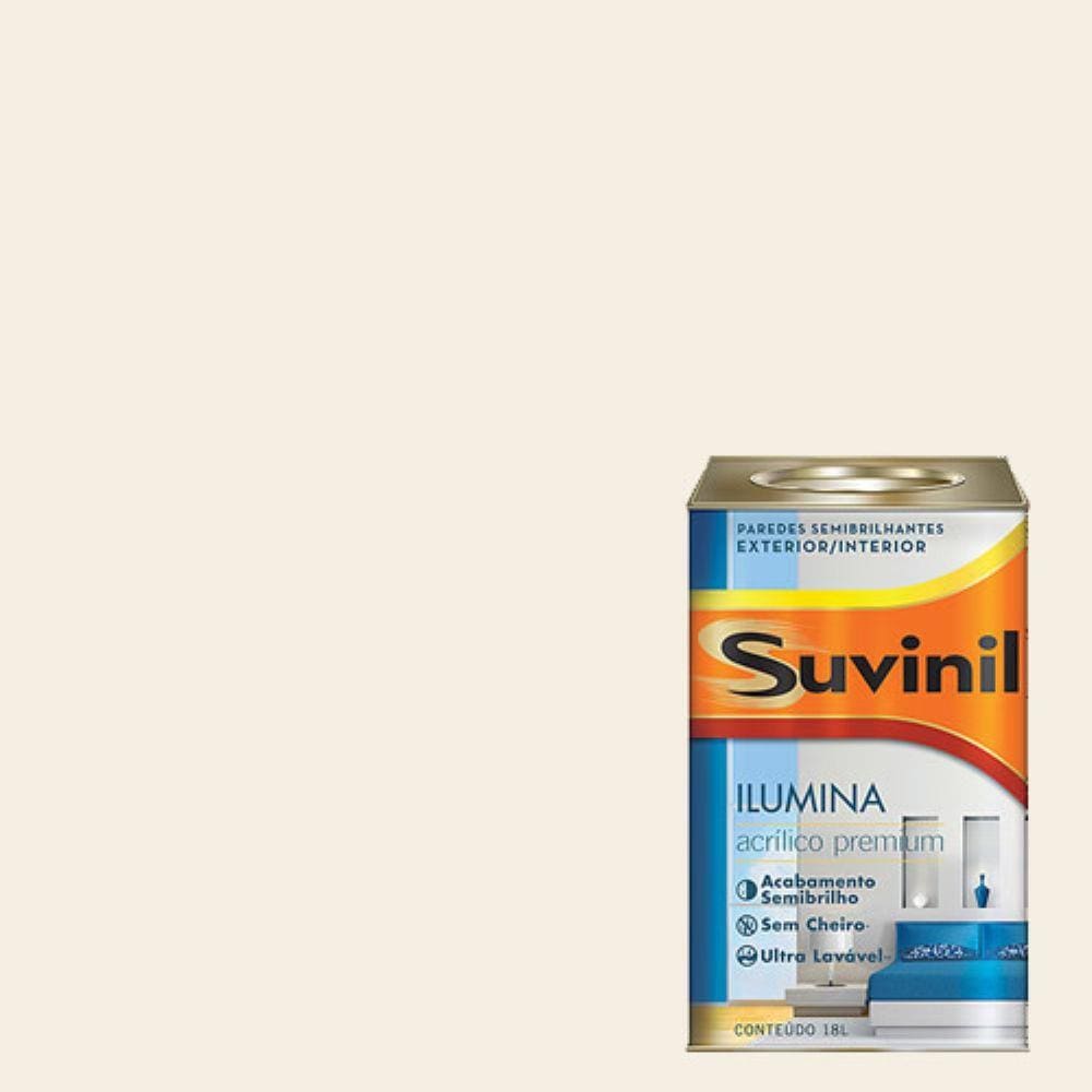 Tinta acrilica semi brilho premium suvinil centeio 900ml | Ponto Tinta acrilica semi brilho premium suvinil centeio 900ml | Ponto