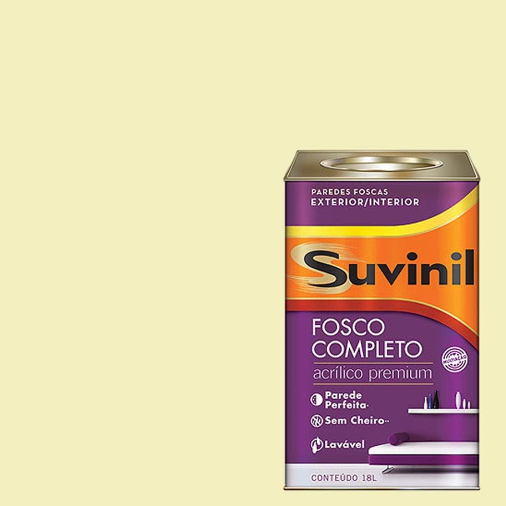 Tinta acrilica fosca suvinil creme amendoim 18lts | Pontofrio